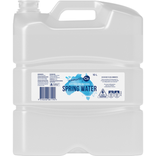 Water Spring Natural | 10L – Bathurst Party And Events Hire